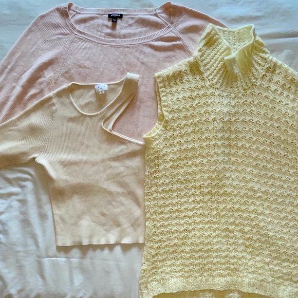 Sweaters | Soft Girl Aesthetic Style Bundle Light Spring Sweaters ...
